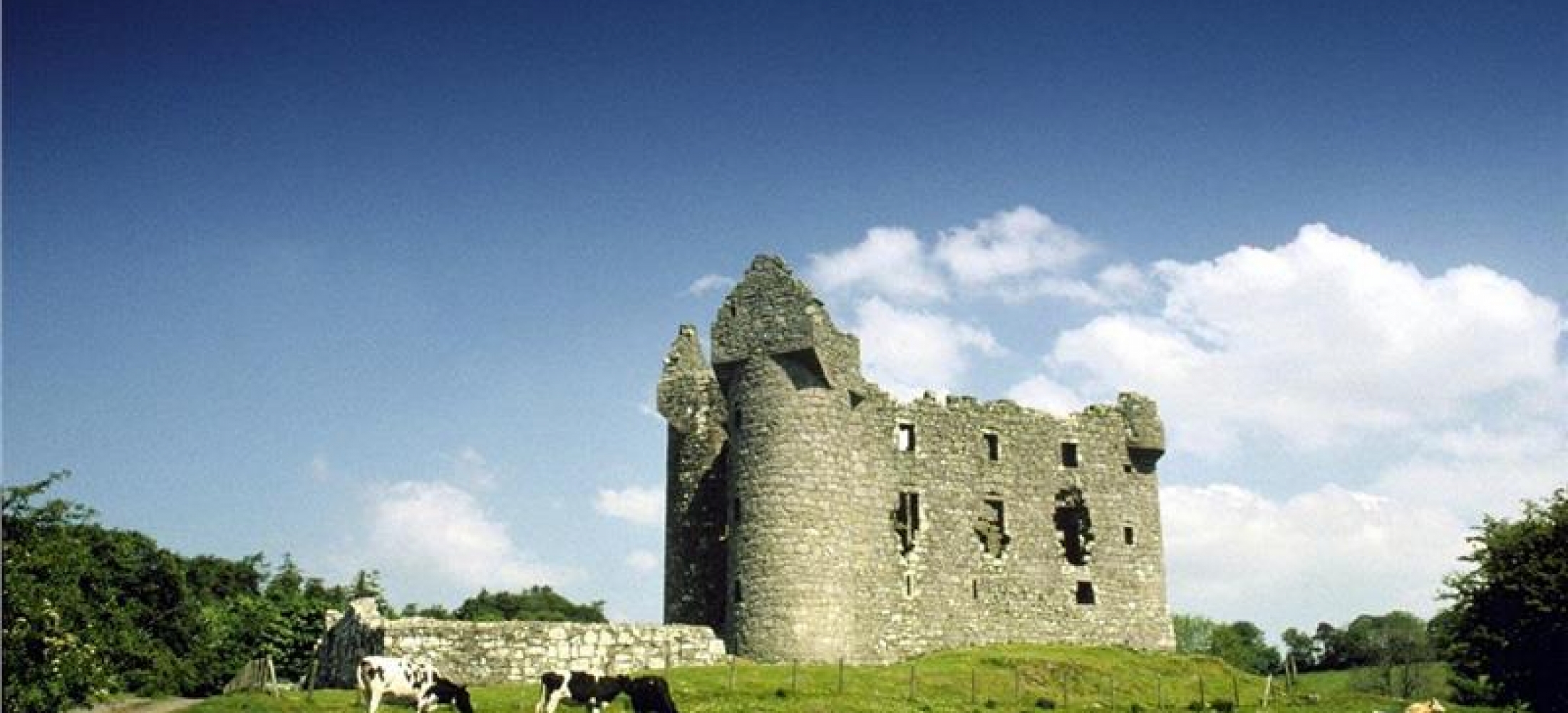 Monea Castle plantation castles Ulster | Blaney Caravan Park ...