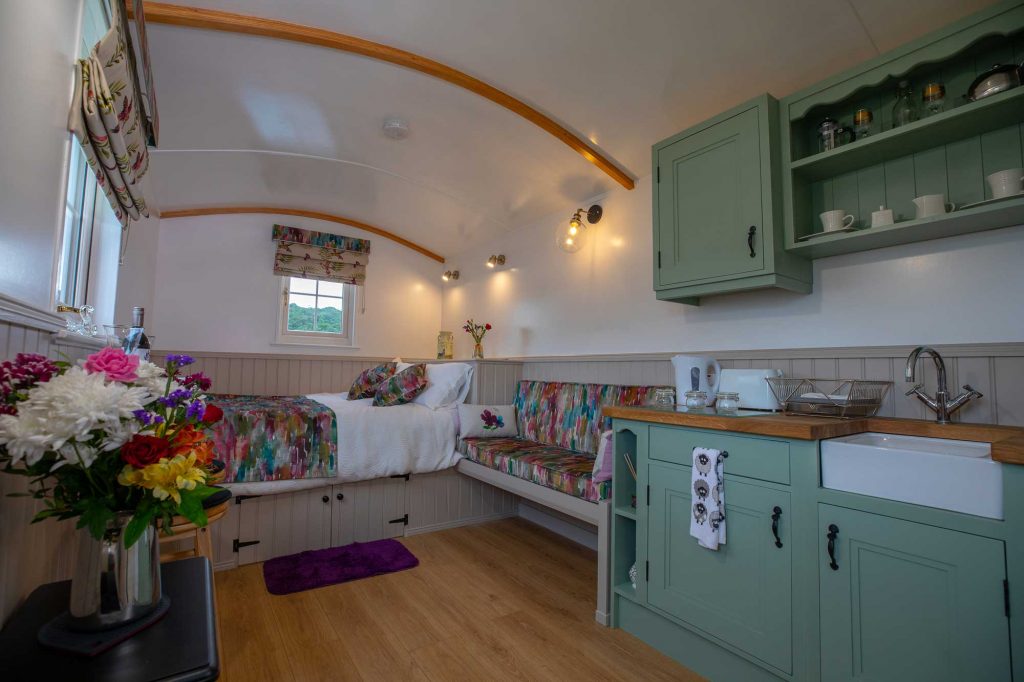 Shepherds Huts Fermanagh, Northern Ireland | Blaney Caravan Park